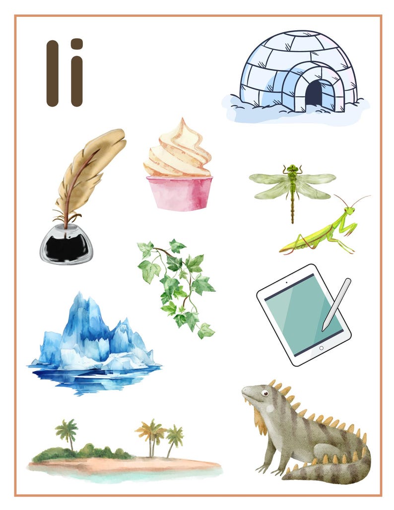 Alphabet Flashcards Montessori Cards Alphabet Chart Phonics Chart ...