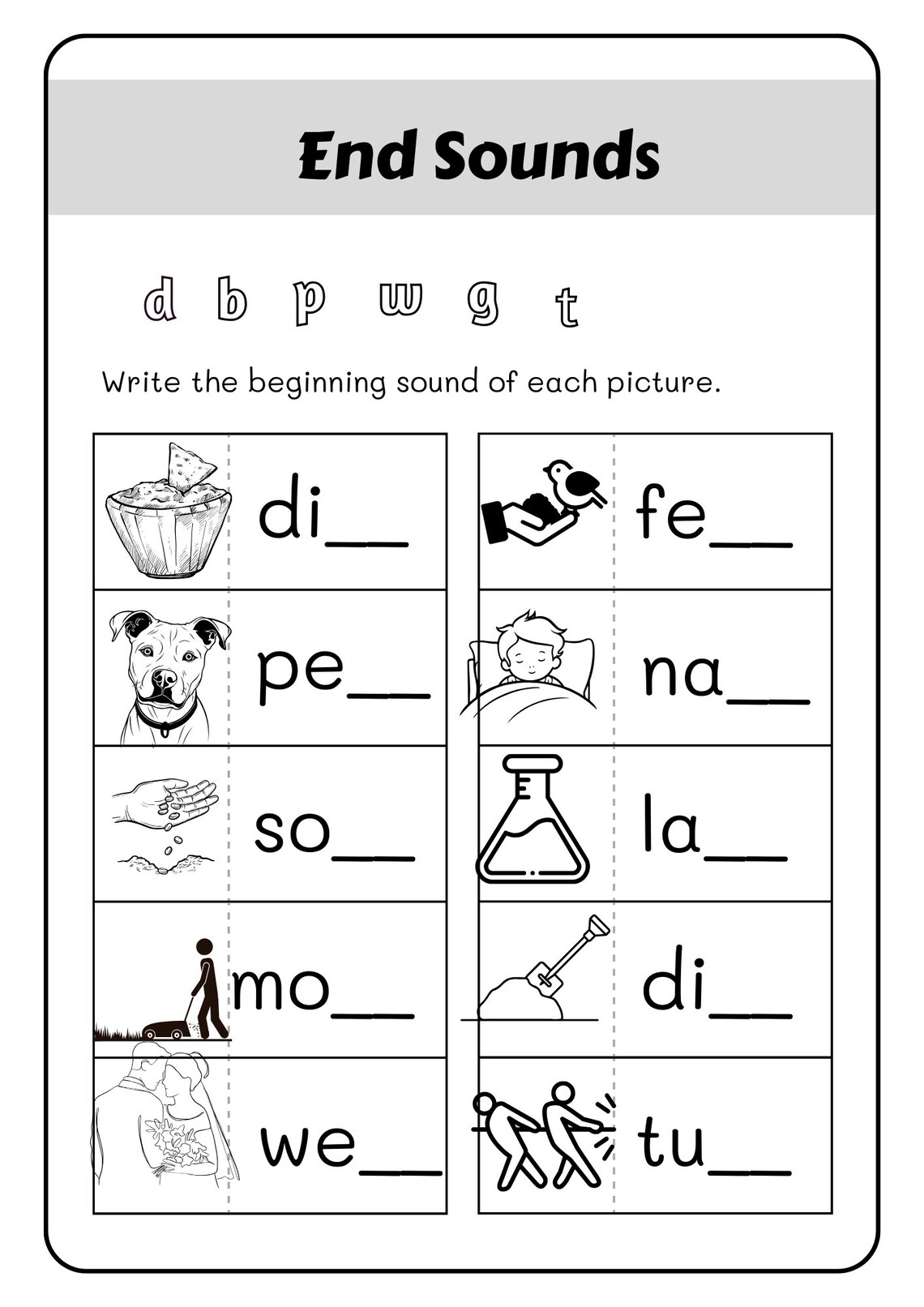 EYFS Phonics, CVC Words Worksheets Printable, Learn to Read, Phonics ...