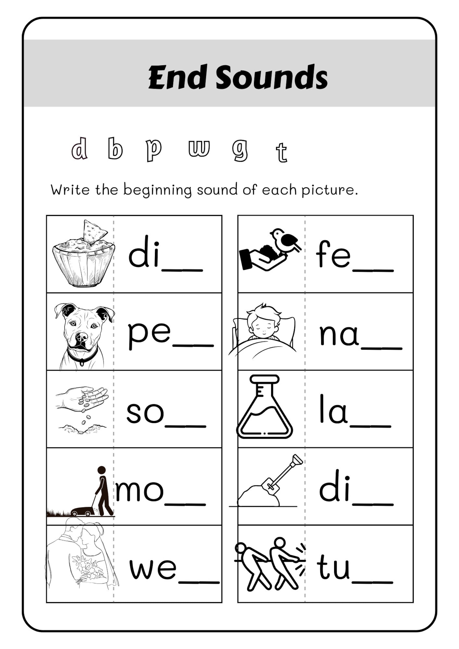 EYFS Phonics, CVC Words Worksheets Printable, Learn to Read, Phonics ...