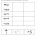 Printable Phonics Digraph Worksheets, Kindergarten Phonics Activities ...