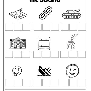 Phonics Digraph Sound Words, CVC Words Worksheets, Printableteaching ...