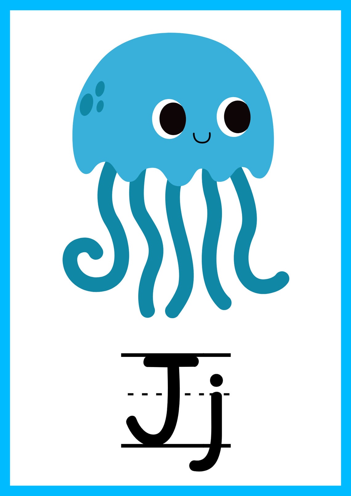 Colorful Alphabet Flash Cards Alphabet Posters, Large Format for ...