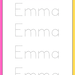 Editable Name Tracing Mats: Personalized Learning, Preschool ...
