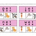 CVC Words Flash Cards Printable, CVC Words With Sound Buttons,learn to ...