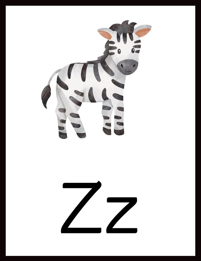 Alphabet Flash Cards! Alphabet Posters Classroom Posters Homeschooling ...