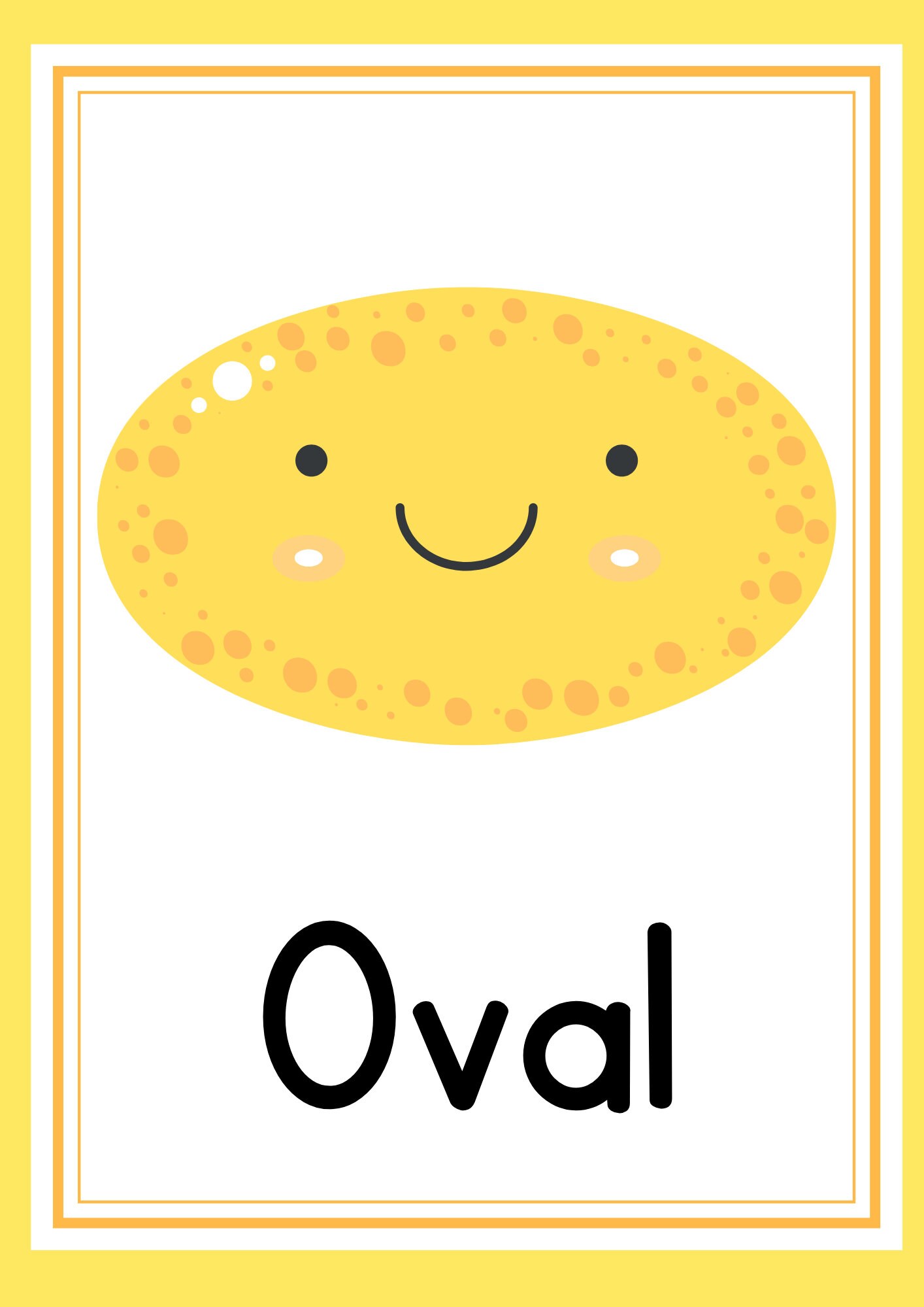 Colorful 2D Shapes Flashcards, 2D Shapes Display and Teaching ...