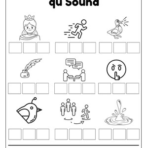 Phonics Digraph Sound Words, CVC Words Worksheets, Printableteaching ...