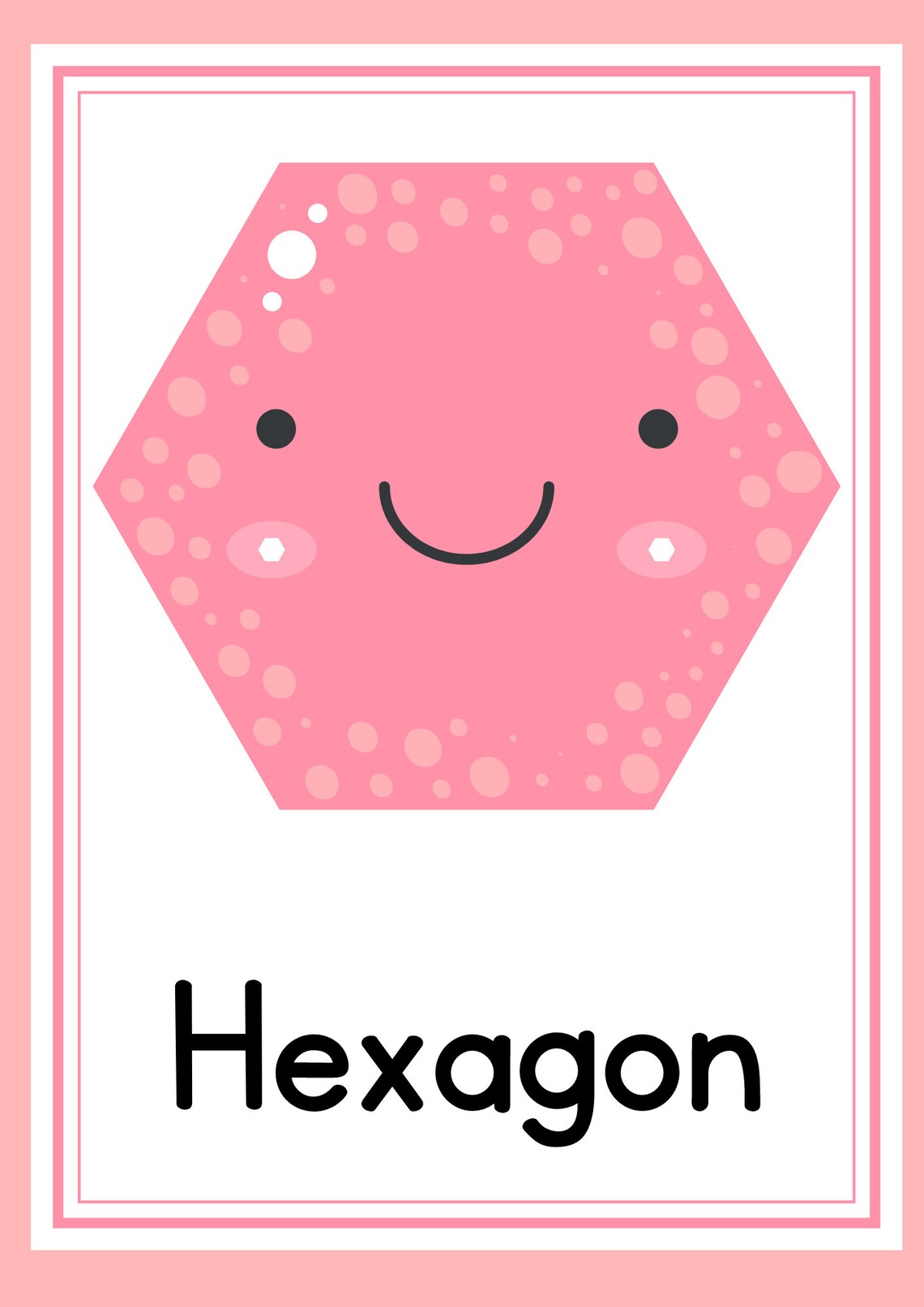 Colorful 2D Shapes Flashcards, 2D Shapes Display and Teaching ...