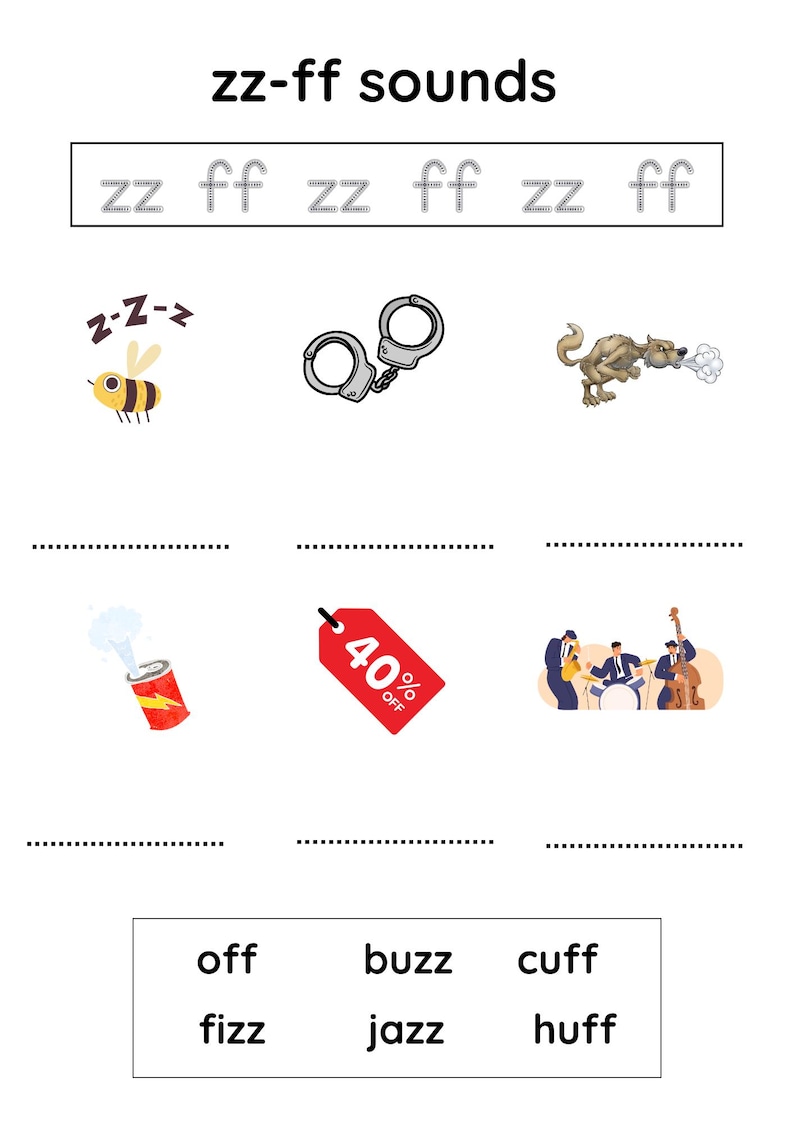 Phonics Digraph Worksheets: Reading and Writing Practice (PDF) - Etsy