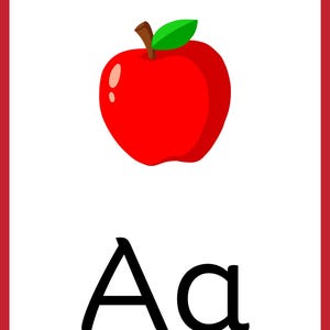 Alphabet Flash Cards! Alphabet Posters Classroom Posters Homeschooling ...