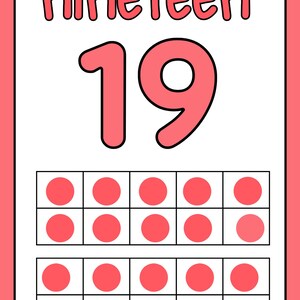 0–20 Ten Frame Number Cards | Printable Counting & Math Flashcards ...