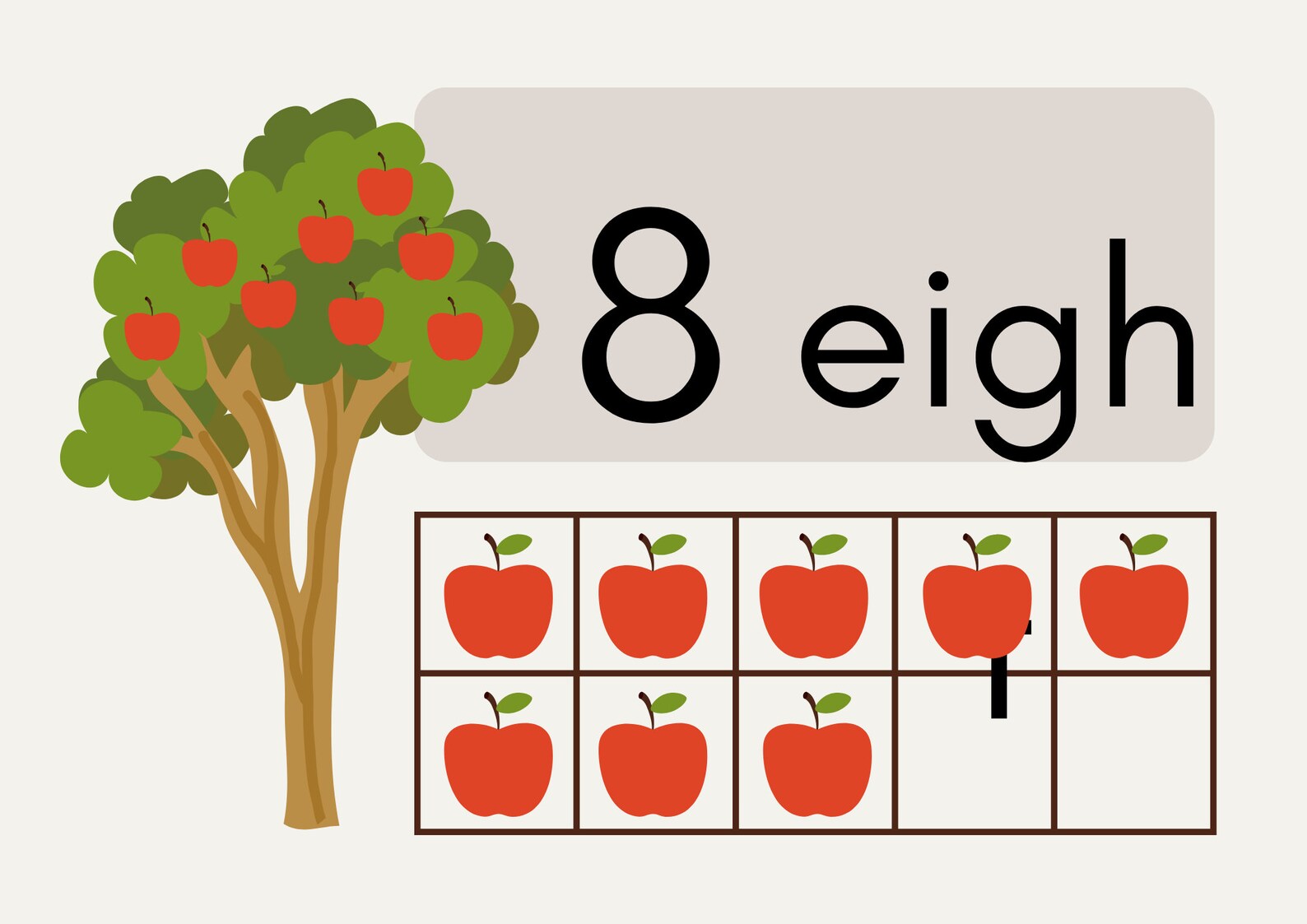 Number Cards 1-10, Numbers 1-10 Flashcards, Printable Flashcards ...