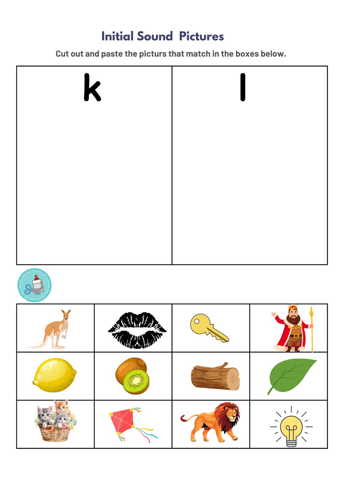 Letter Sound Worksheets Phonics Activity Homeschool Kids Educational ...