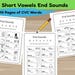 Phonics Bundle, Phonics Reading Three Letter Words, Phonics Worksheets ...