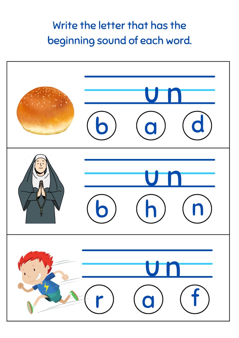 Family CVC Words, Phonics Initial Sound, CVC Word Reading, Early ...