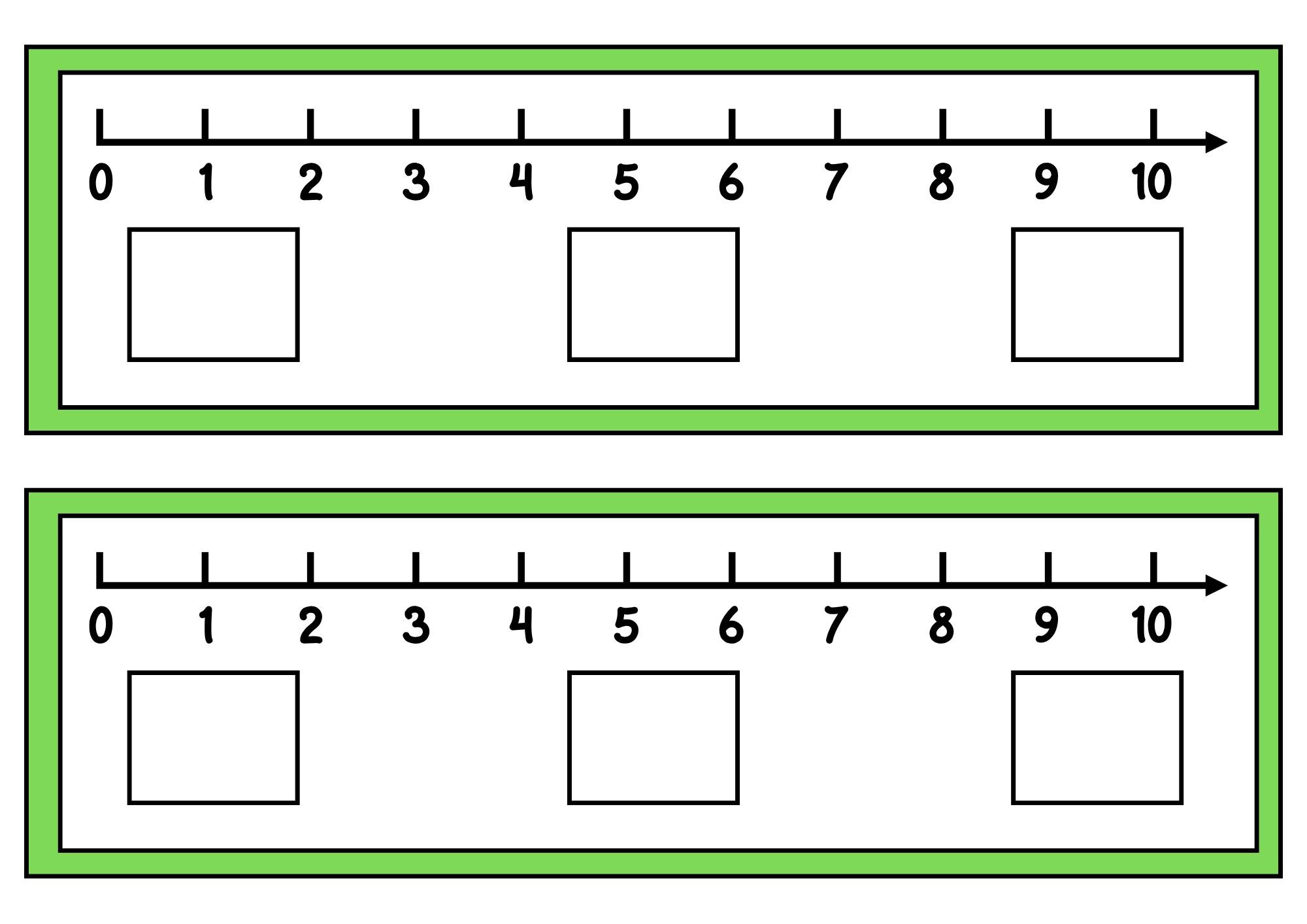 Beginner Math Addition and Subtraction Practice Mats, Printable Number ...
