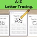 A-Z Tracing Letter Formation and Recognition - Etsy