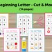 Preschool Alphabet Letter Sounds, Beginning Sound, Phonics Activities ...