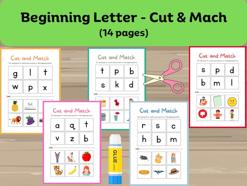 Preschool Alphabet Letter Sounds, Beginning Sound, Phonics Activities ...