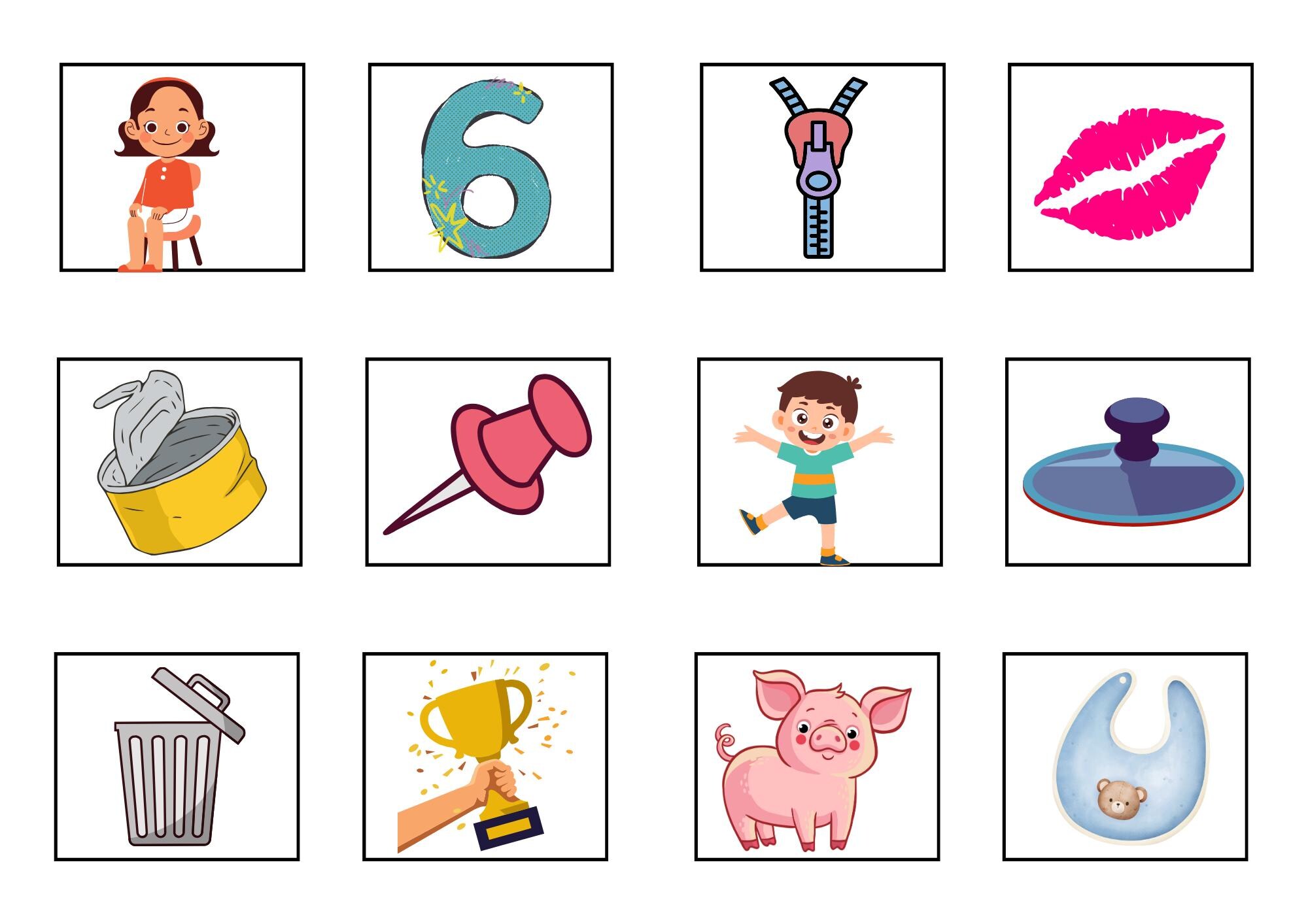 CVC Word Reading: Phonics Picture Matching Activity (PDF Download) - Etsy