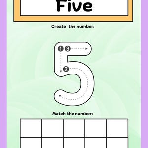 Playdough Mats, Ten Frame Number Sheets, Preschool Playdough Mats ...
