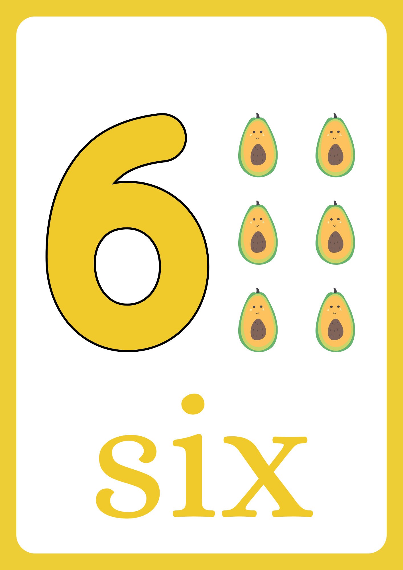 Fruit Number Flashcards 1-10: Preschool Counting Activity (instant ...