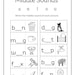 Phonics Worksheet, Middle Sound Worksheets, Write the Missing Letter ...