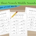 Phonics Bundle, Phonics Reading Three Letter Words, Phonics Worksheets ...