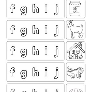 Beginning Sounds Worksheets | Phonics Worksheets for Kids |preschool ...