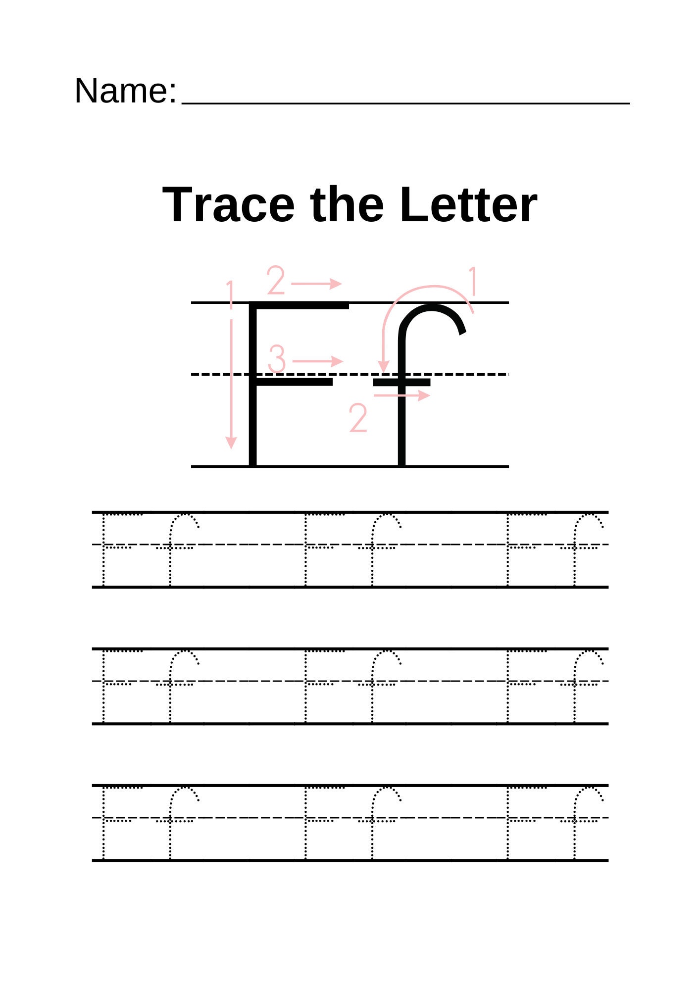A-Z Tracing Letter Formation and Recognition - Etsy