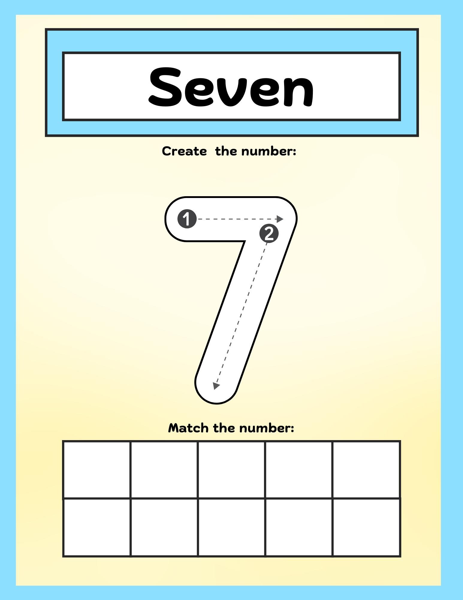 Playdough Mats, Ten Frame Number Sheets, Preschool Playdough Mats ...