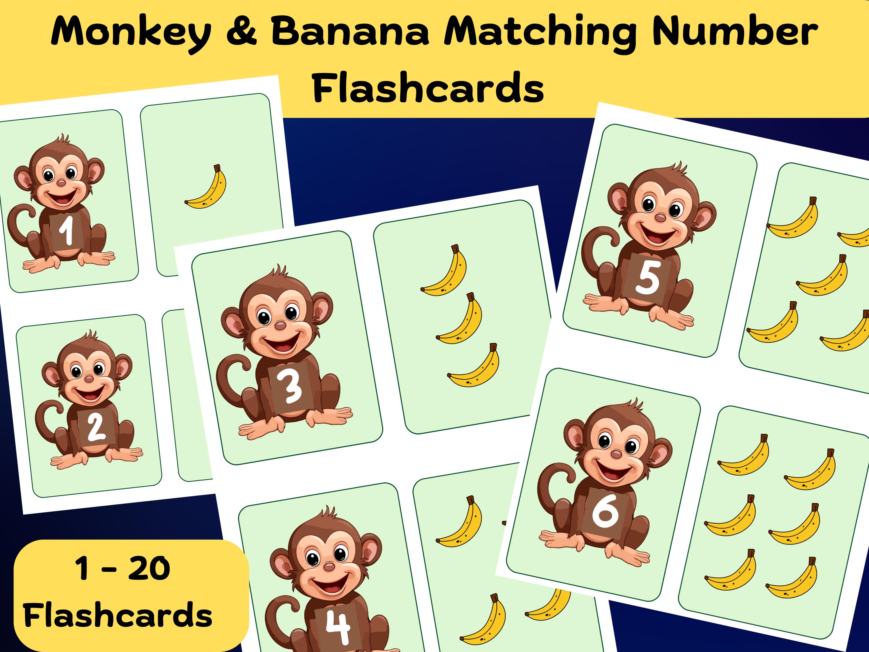 1-20 Number Flashcards, Number Tracing, Number Matching Cards, Pre ...