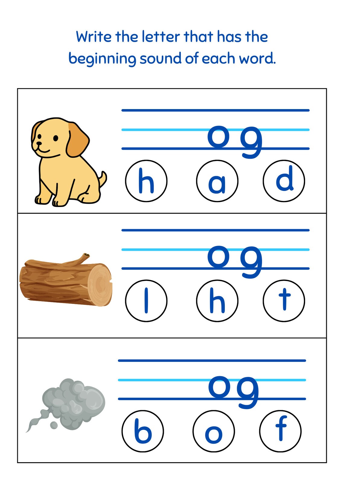 Family CVC Words, Phonics Initial Sound, CVC Word Reading, Early ...