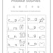 Phonics Worksheet, Middle Sound Worksheets, Write the Missing Letter ...