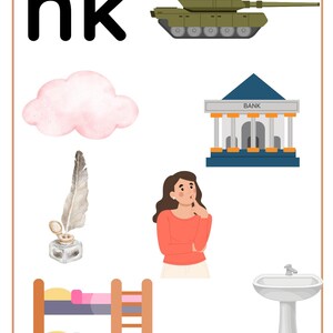Printable Digraph Flashcards: Phonics Learning for Kids (PDF) - Etsy