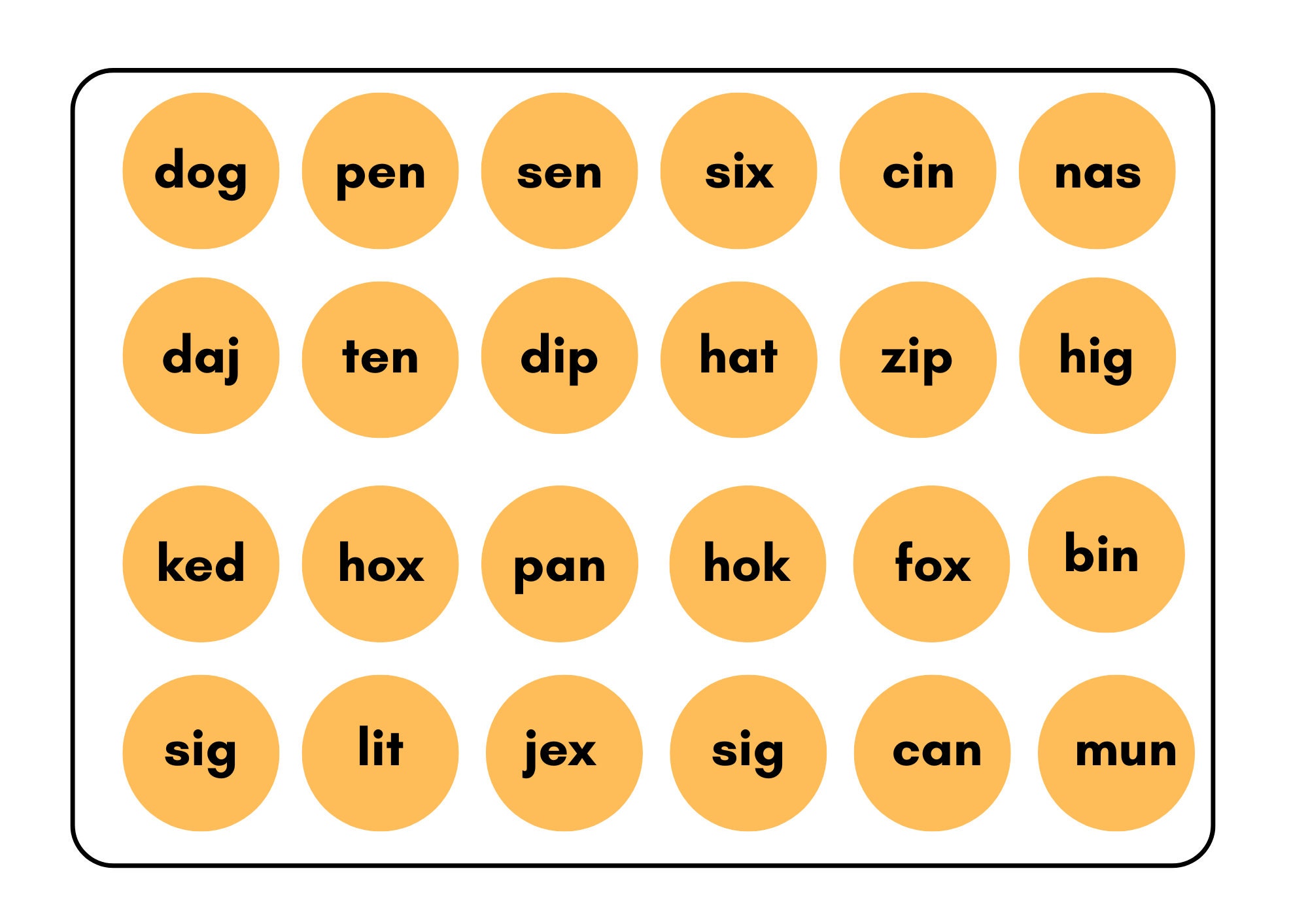 CVC Words Treasure Hunt, Phonics Reading CVC Words,three Letter Words ...