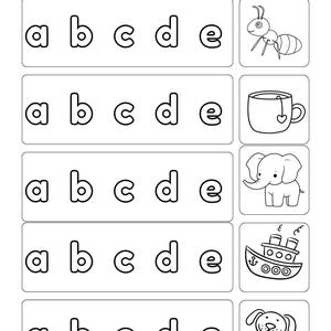 Beginning Sounds Worksheets | Phonics Worksheets for Kids |preschool ...