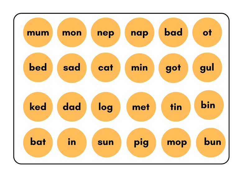 CVC Words Treasure Hunt Phonics Reading Three Letter Words Phonics ...