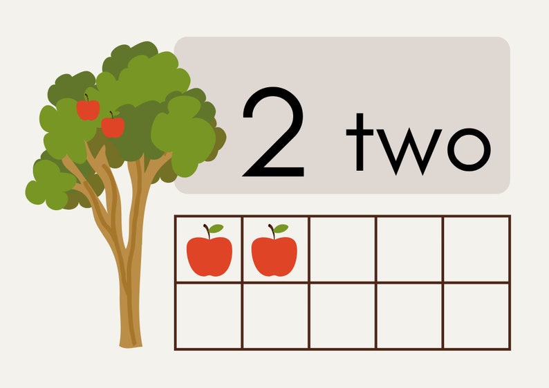 Number Cards 1-10, Numbers 1-10 Flashcards, Printable Flashcards ...