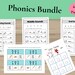 Phonics Bundle , Phonics Reading Three Letter Words, Phonics Homeschool ...