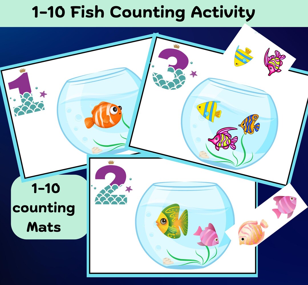 Kids Counting 1 to 10 Game | Toddler Counting Activity | Preschool Math ...