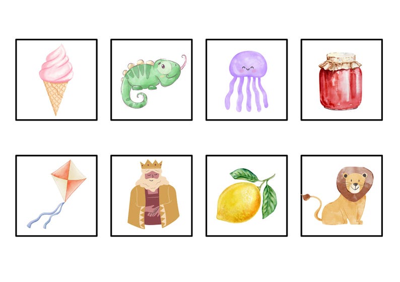 Alphabet Initial Sound Matching Activity| Beginning Sound Matching ...