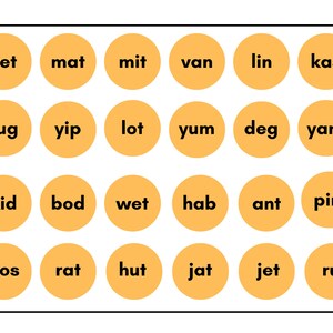 CVC Words Treasure Hunt Phonics Reading Three Letter Words Phonics ...