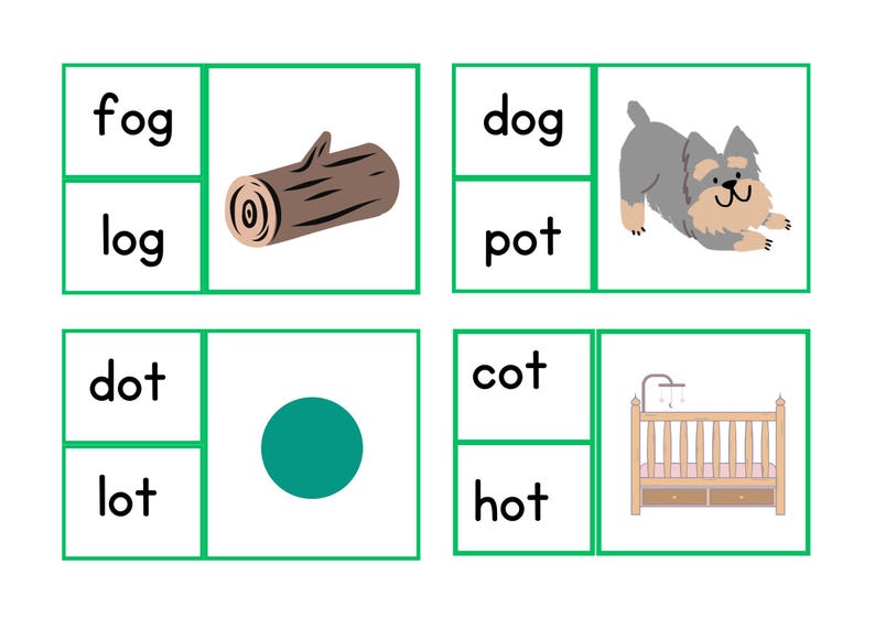 EYFS CVC Word Reading Practice Sheets | Phonics Activities for Early ...