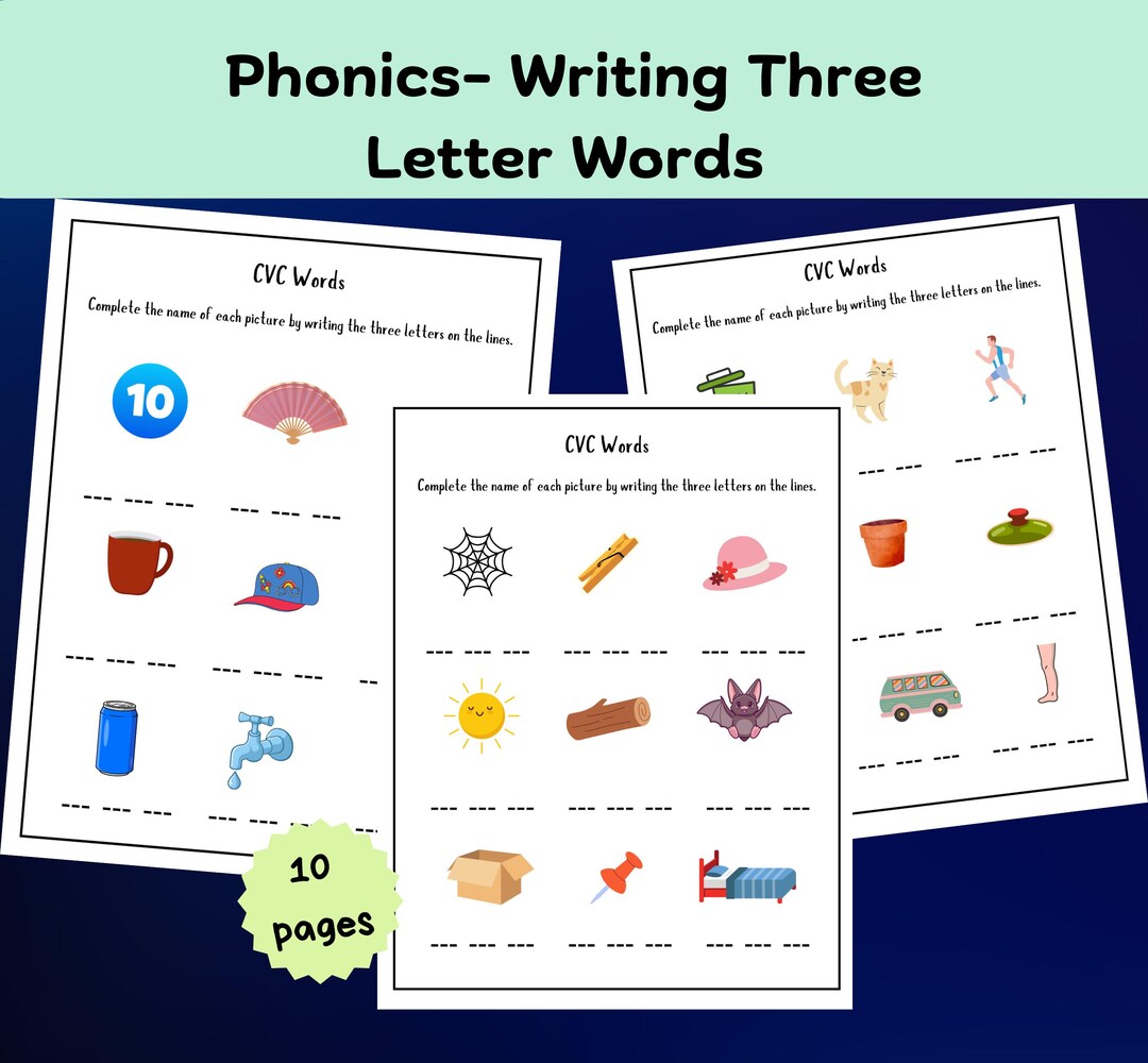Phonics Activities for Preschool | Kindergarten Reading Practice ...
