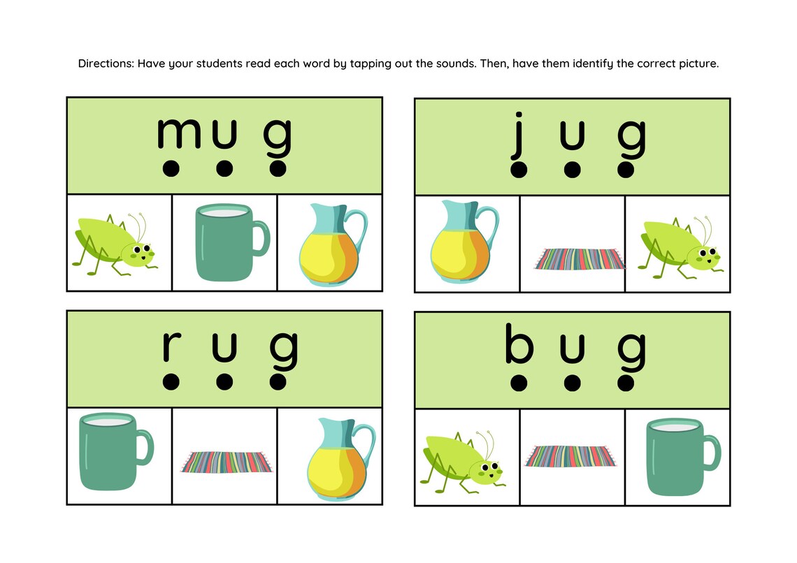 Phonics Bundle , Phonics Reading Three Letter Words, Phonics Homeschool ...