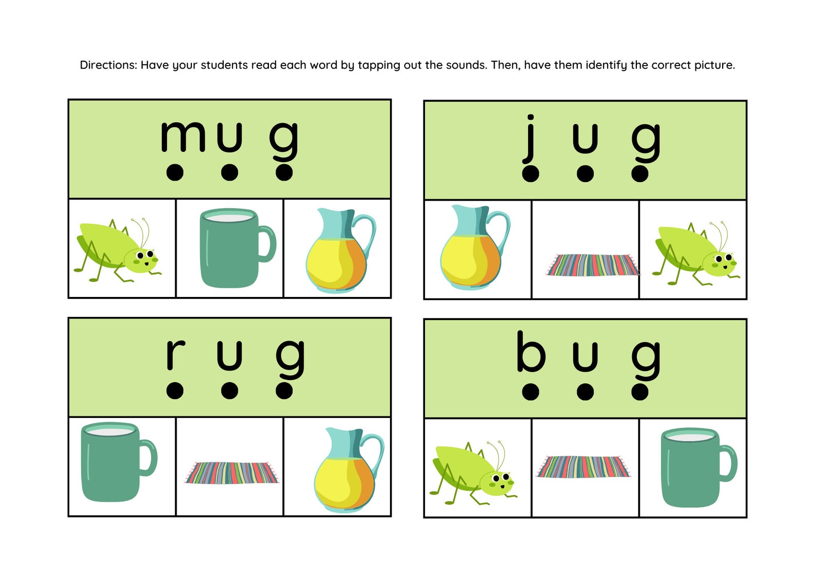 Phonics Bundle , Phonics Reading Three Letter Words, Phonics Homeschool ...