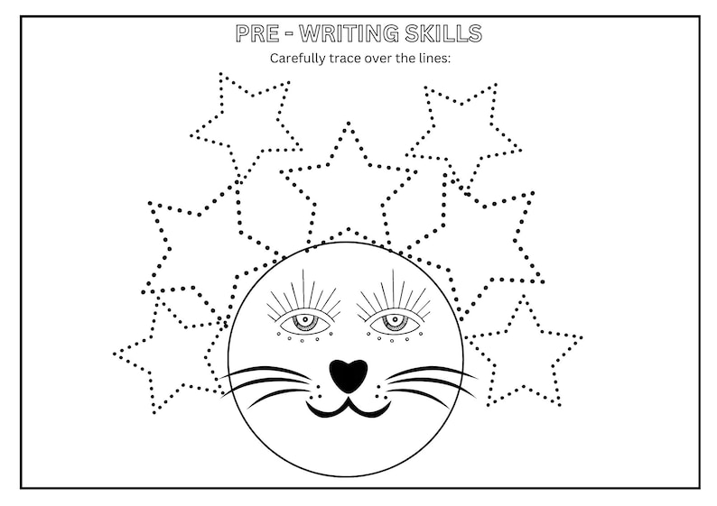 Preschool Tracing, Pre-writing Skills, Educational Activity Book ...