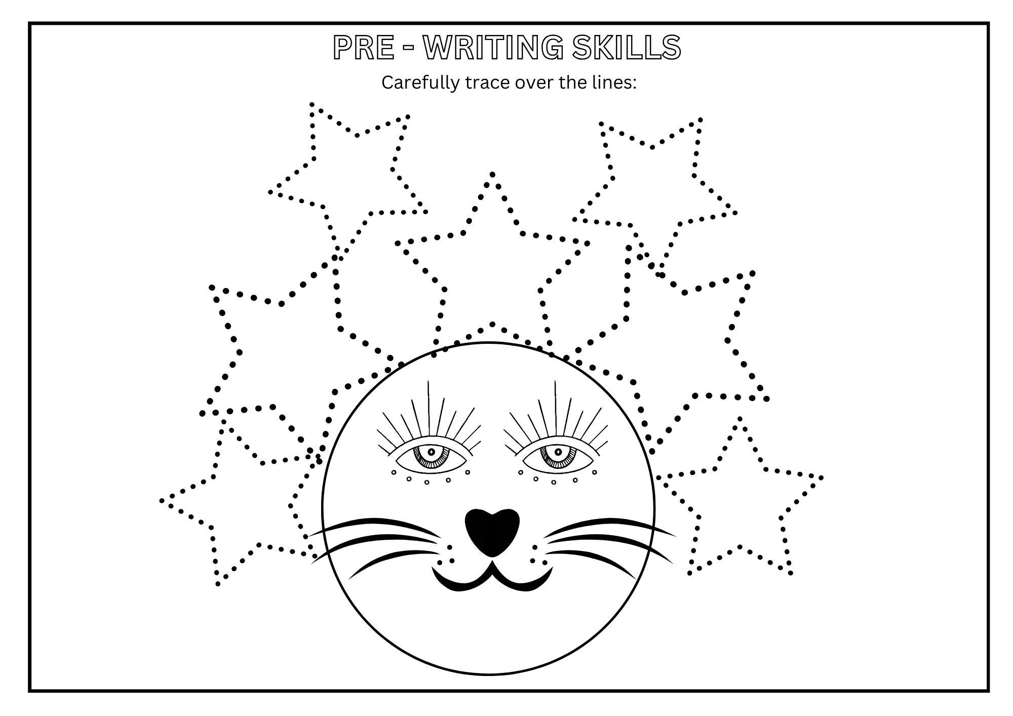 Preschool Tracing, Pre-writing Skills, Educational Activity Book ...