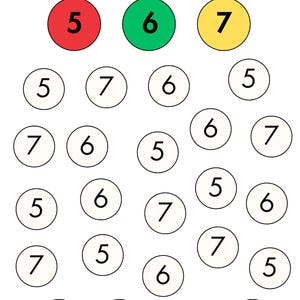 Number Recognition Worksheets: Early Math, Counting & Tracing (PDF) - Etsy